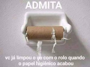 Admita que já usou o rolo - Memes Engraçados da Internet