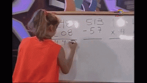 Matemática e eu, um romance - Gifs Engraçados da Internet